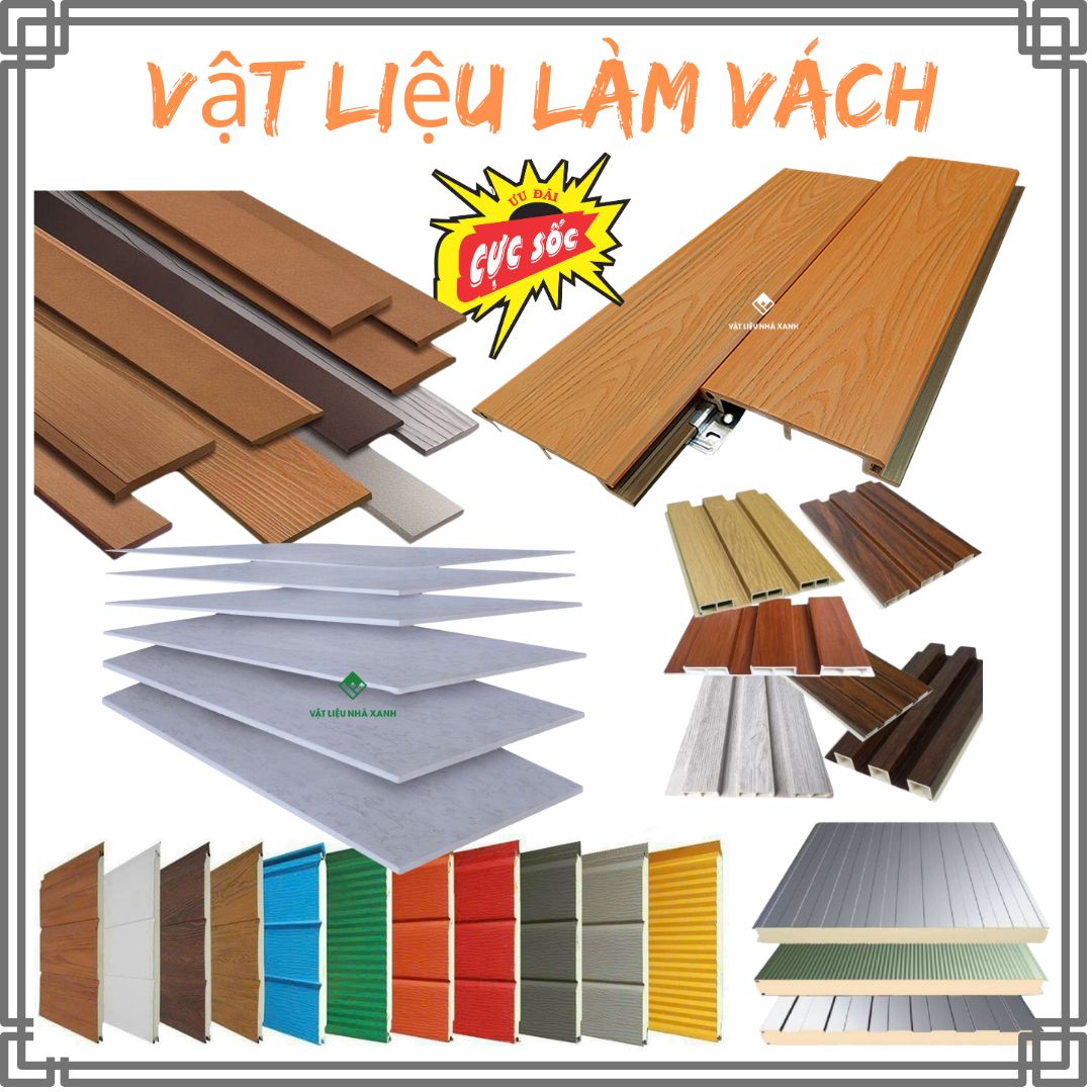 Vật Liệu Làm Vách | Vật Liệu Nhà Xanh